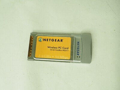 NETGEAR Wireless-G PC Card 32-bit CardBus WG511 Neatgear | eBay