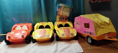 1970s Barbie Camping Set Camper And Dune Buggies | eBay