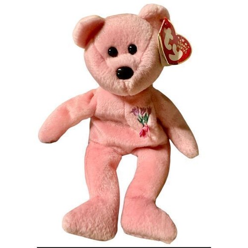 TY Beanie Baby Mum Pink Mother's Day Bear 2001 Collectible with ...
