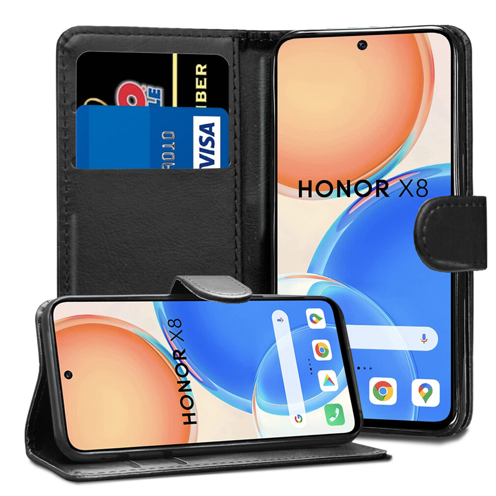 Leather Wallet Flip Case Cover For Honor X6 X7a X8a/ Honor 50 90/Magic ...