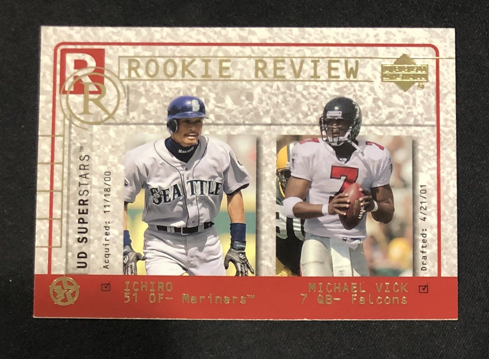 2003 Upper Deck Superstars Ichiro Michael Vick Rookie Review #R2 M969 | eBay