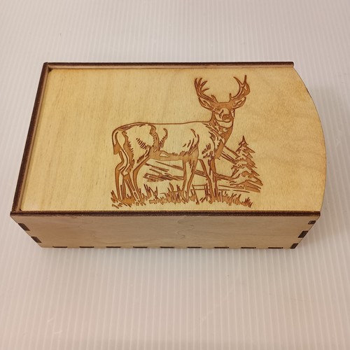 Wood Ammo Holder Box Crate .357 Magnum 50 Round Case Homemade Laser Cut ...