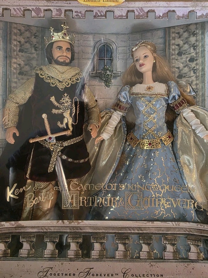 Barbie Giftset: Camelot's KING ARTHUR & GUINEVERE 1999 #23880 NRFB | eBay
