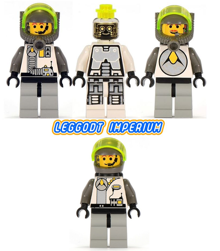 Lego Space Minifigures - Exploriens Astronauts Chief Droid - minifig ...