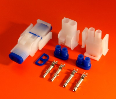 2 Way Sealed Splash Proof Mate N Lok Electrical Wiring Multi Connector ...