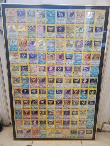 UNCUT POKEMON CARDS SHEET FOSSIL SET Kay Bee Toys Kbtoys Holo Promo | eBay