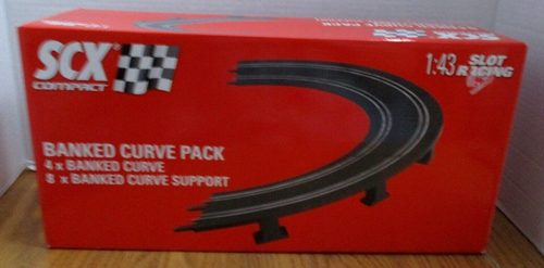 SCX Digital Banked Curve Set Track Addition NIB 8436045770967| eBay