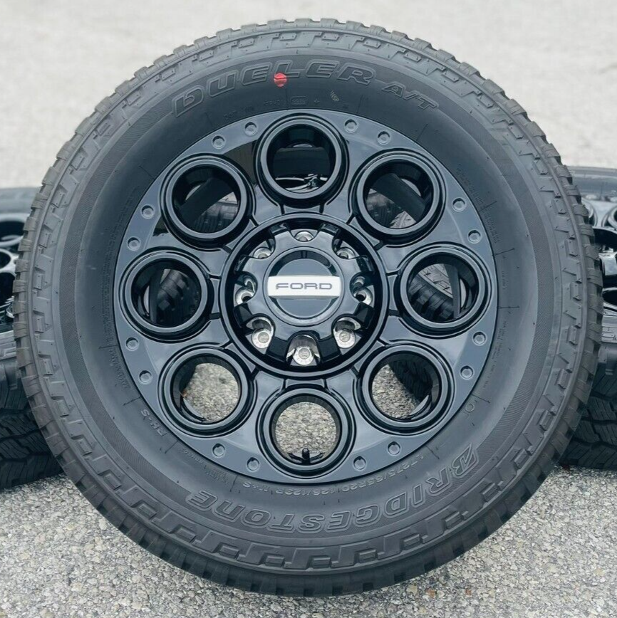 20" 2023 Black Ford F250 Tremor Wheels Rims Tires Factory Original F350 ...