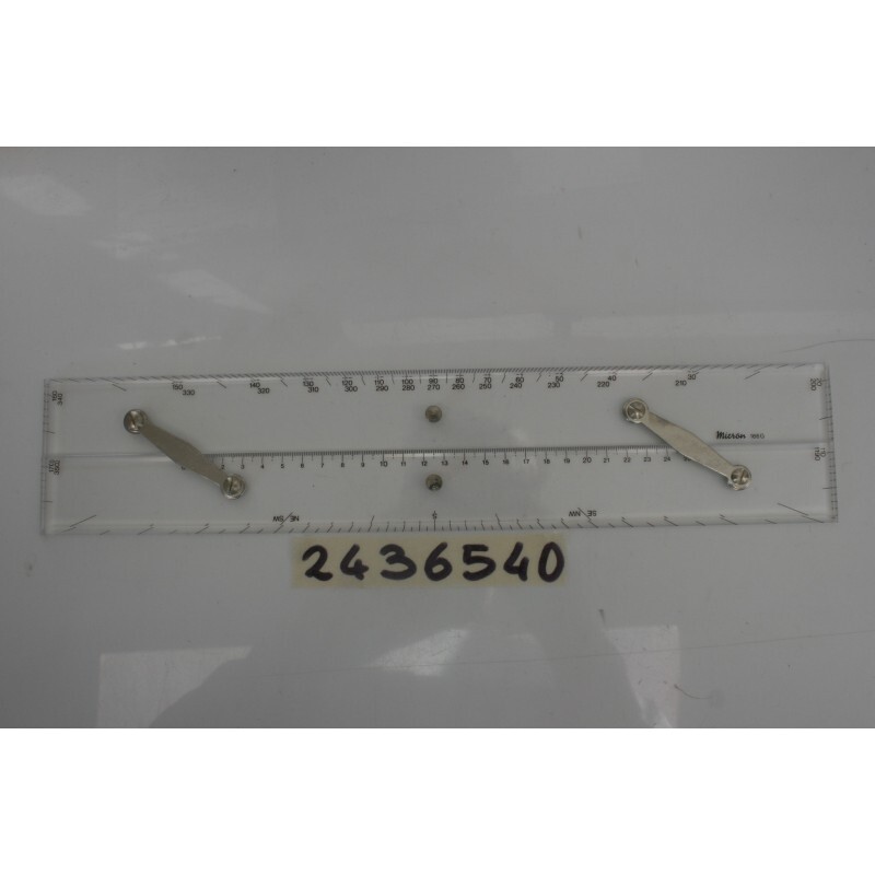 Stripe Parallel Nautical MM 400 for Correspondence Chart Parallel Ruler ...