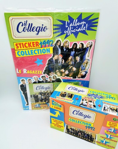 The College Collection 1992 Album Blank + Box 50 Packs Figurines Gedis ...