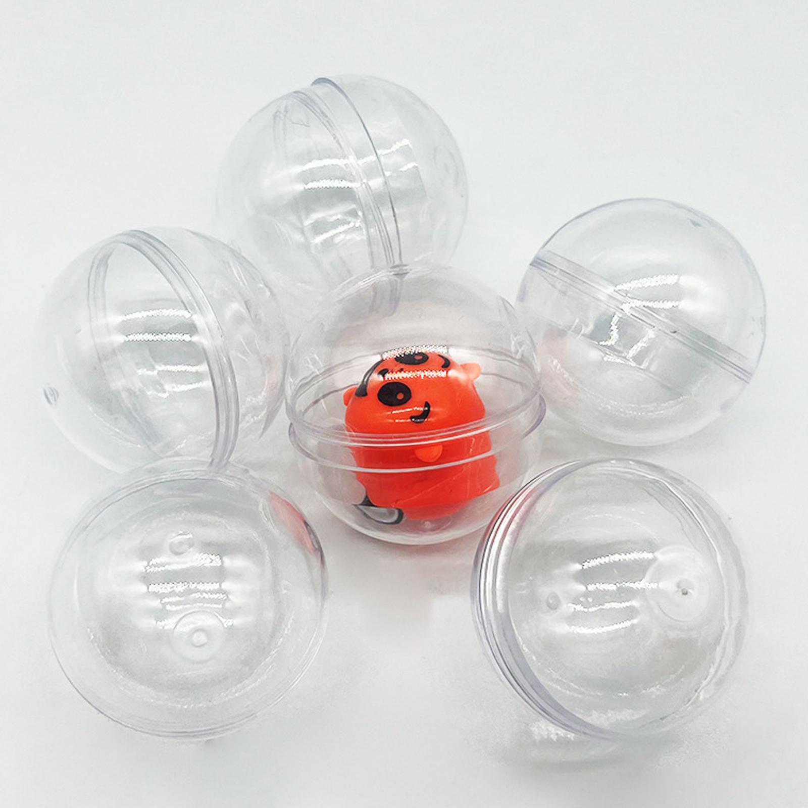 10100x Transparent PP Vending Machine Empty Round Toy Capsule 28mm ...