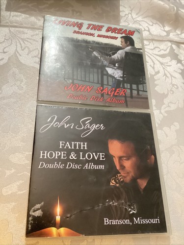 John Sager - Faith Hope & Love Living The Dream (4 Audio CDs) Branson Autographs | eBay