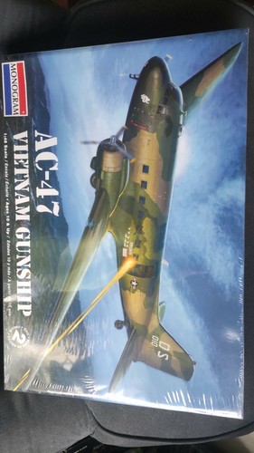 Monogram Ac-47 Vietnam Gunship 1 48 Scale 85-5615 for sale online | eBay UK