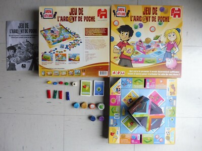 Jeu de société complet JEU DE L'ARGENT DE POCHE - Jumbo - 1996 | eBay