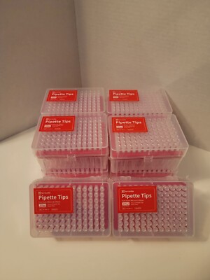 Universal Pipette Tips, 200 uL, Sterile Filter, 10 Racks Of 96, 960 ...