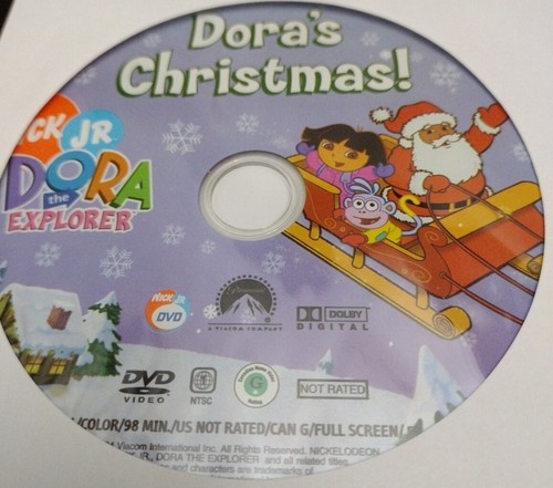 Dora the Explorer - Doras Christmas (DVD disc only, 2004) nick jr ...