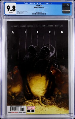 Alien #8 CGC 9.8 (Jan 2022, Marvel) Kennedy Johnson Story, Marc Aspinall Cover | eBay