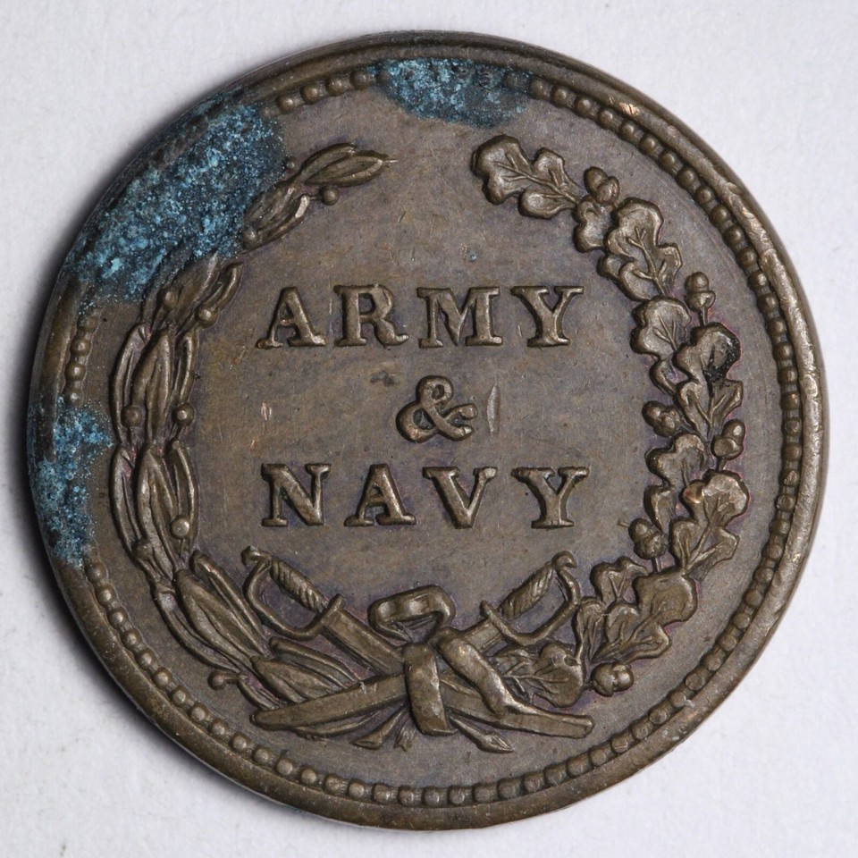 1863 Army & Navy Civil War Token E287 UCP | eBay