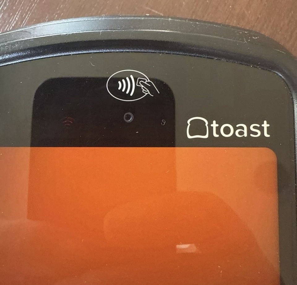 Toast Go 2 Handheld Tablet POS Point of Sale TG200 Bar/Restaurant Works ...