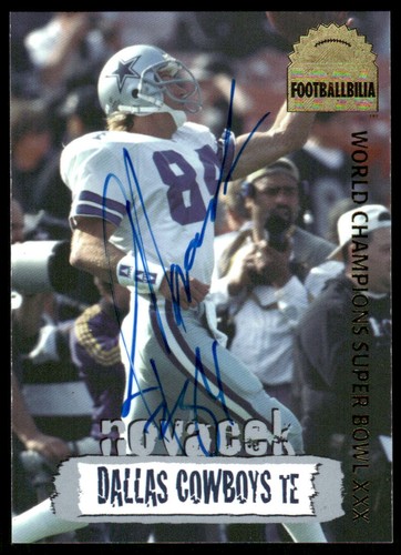 Jay Novacek Auto 1996 Collector's Edge #DCA-21 #/2300 54991 | eBay