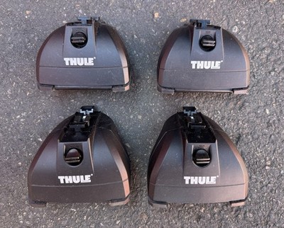 Thule 460R Rapid Podium Foot Pack + Thule 4047 Fit Kit For Ford Edge ...