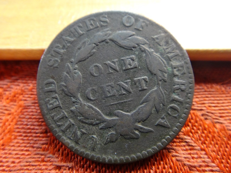 1822 US Coronet Head Large Cent 1c Copper Coin - No Reserve - Free S&H ...