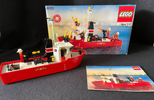 LEGO 4020 Fire Fighting Boat Instructions and Parts List