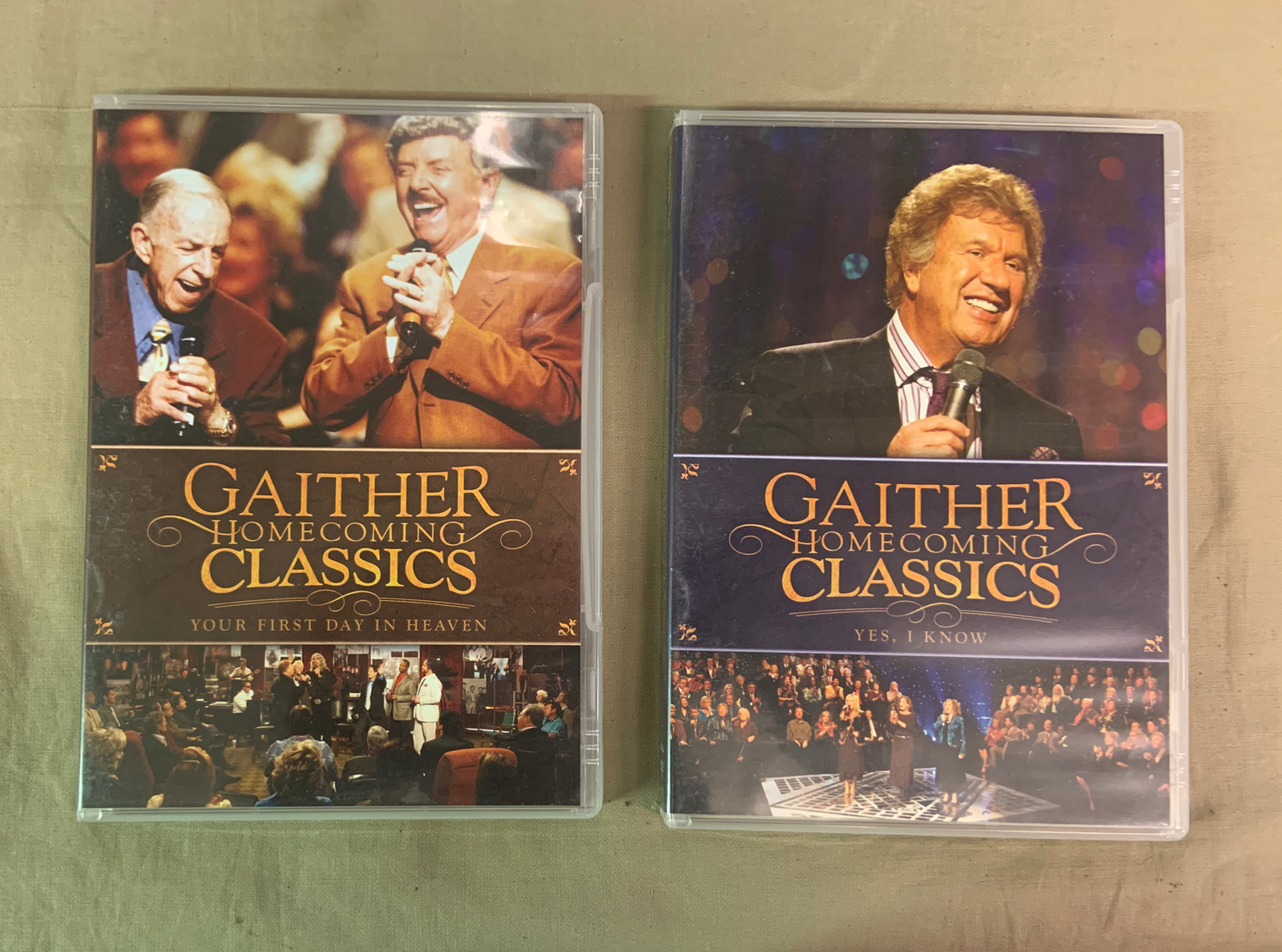 9 Gaither Homecoming Classics: One Day At A Time DVD’s Yes, I Know - I ...