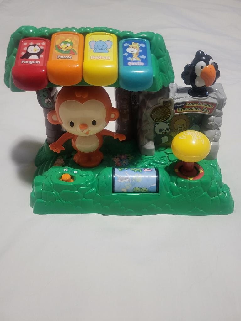 Vtech, Learn & Dance-Lights And Music-Joystick moves monkey making him ...