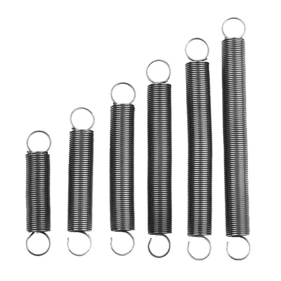10 Pcs Tension Springs Extension Spring 0.2mm Wire Diameter OD 1.5mm to ...