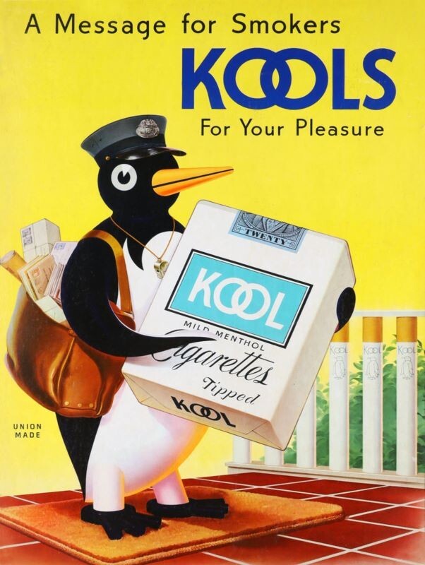 Pinguim De Cigarros Kool Kool Penguin Products For Sale | EBay