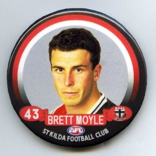 2003 Player Badge Brett Moyle (St Kilda) | eBay
