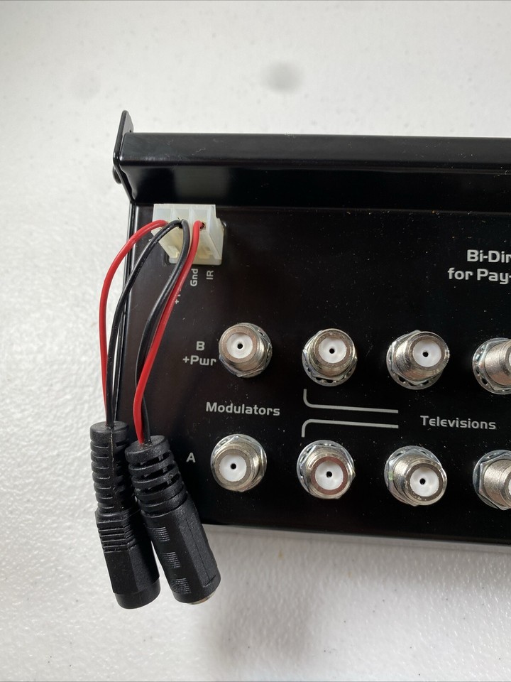 Open House H838BID Video Hub 3X8 Coax Panel With Power Cable TESTED | eBay