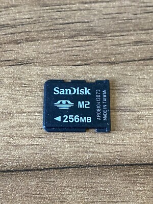 Sandisk 256MB M2 Memory Stick Micro Card - Tested | eBay