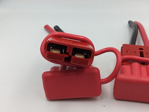 Genuine Anderson SB175 Connector Kit, Red, 4 AWG, Lot of 2 Housings, 4 ...