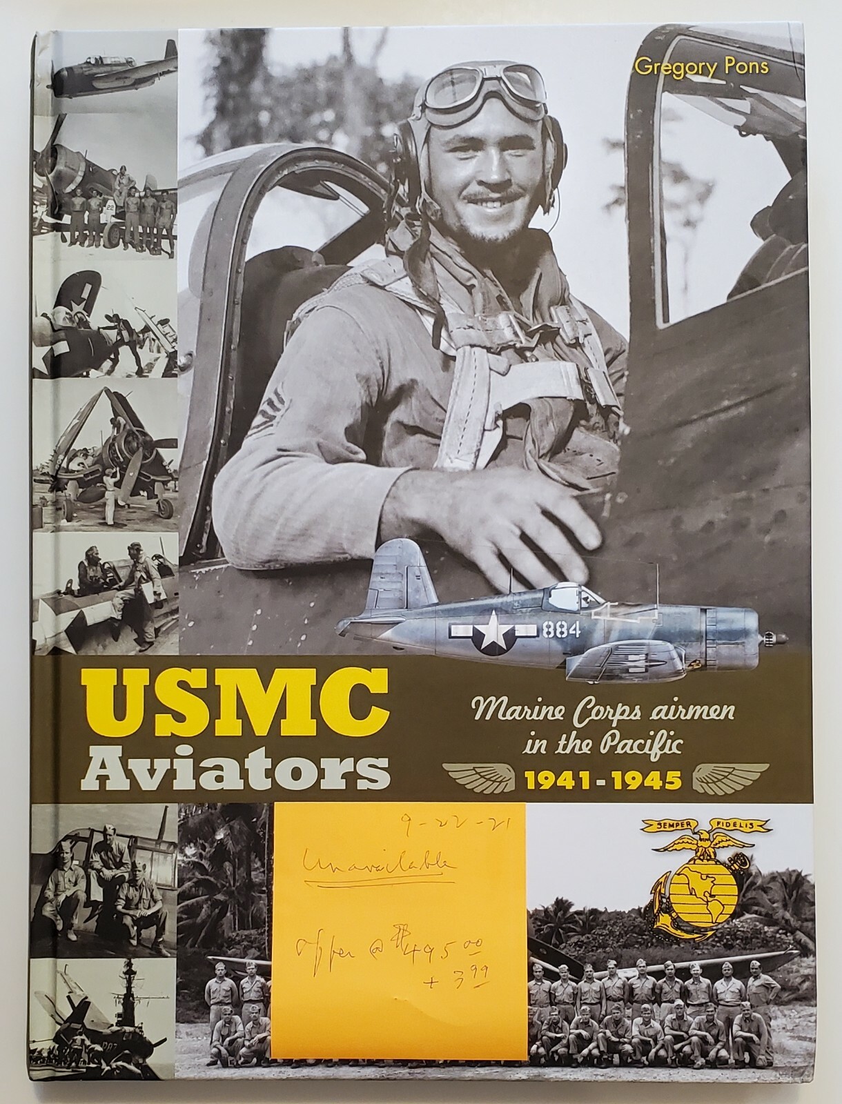 USMC Aviators Marine Corps Airmen in The Pacific 1941-1945 Book Gregory ...