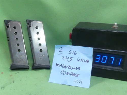 #3071 Pair of SIG P245 6 round 9mm Compact magazines | eBay