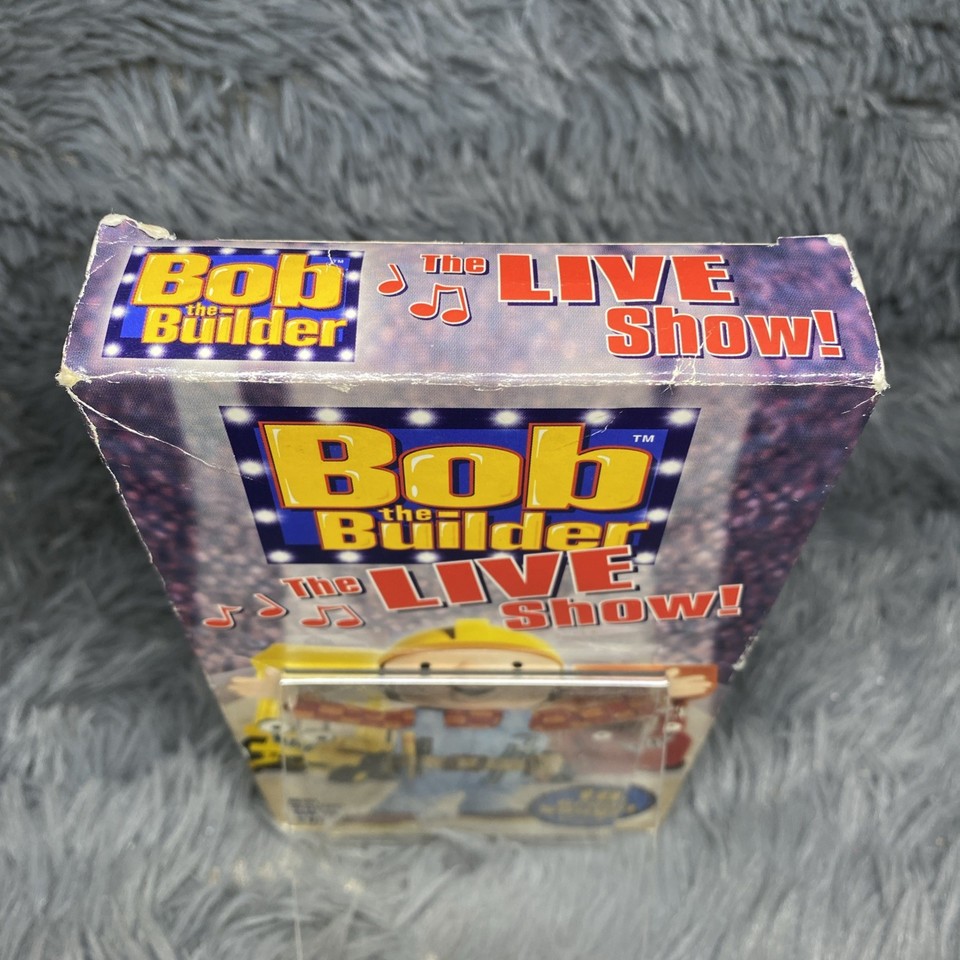 Bob the Builder: The LIVE Show! VHS Tape 2004 Slipsleeve Never Seen On ...