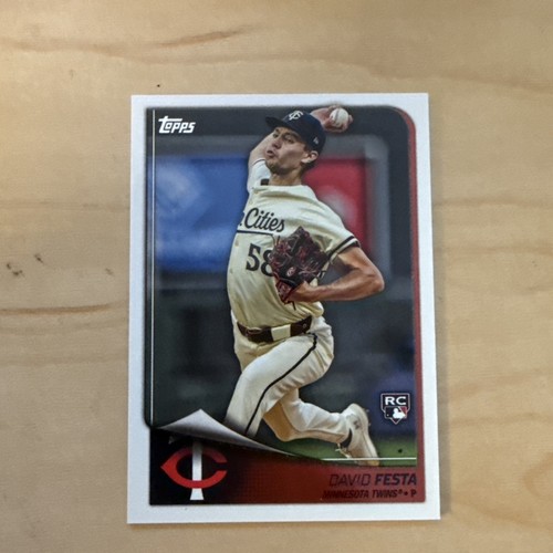 2025 Topps Flagship Collection David Festa #95 RC Minnesota Twins | eBay