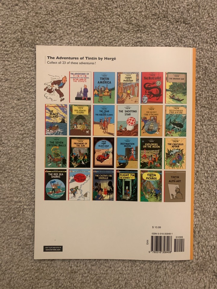 Tintin Comic - The Seven Crystal Balls paperback - good condition | eBay