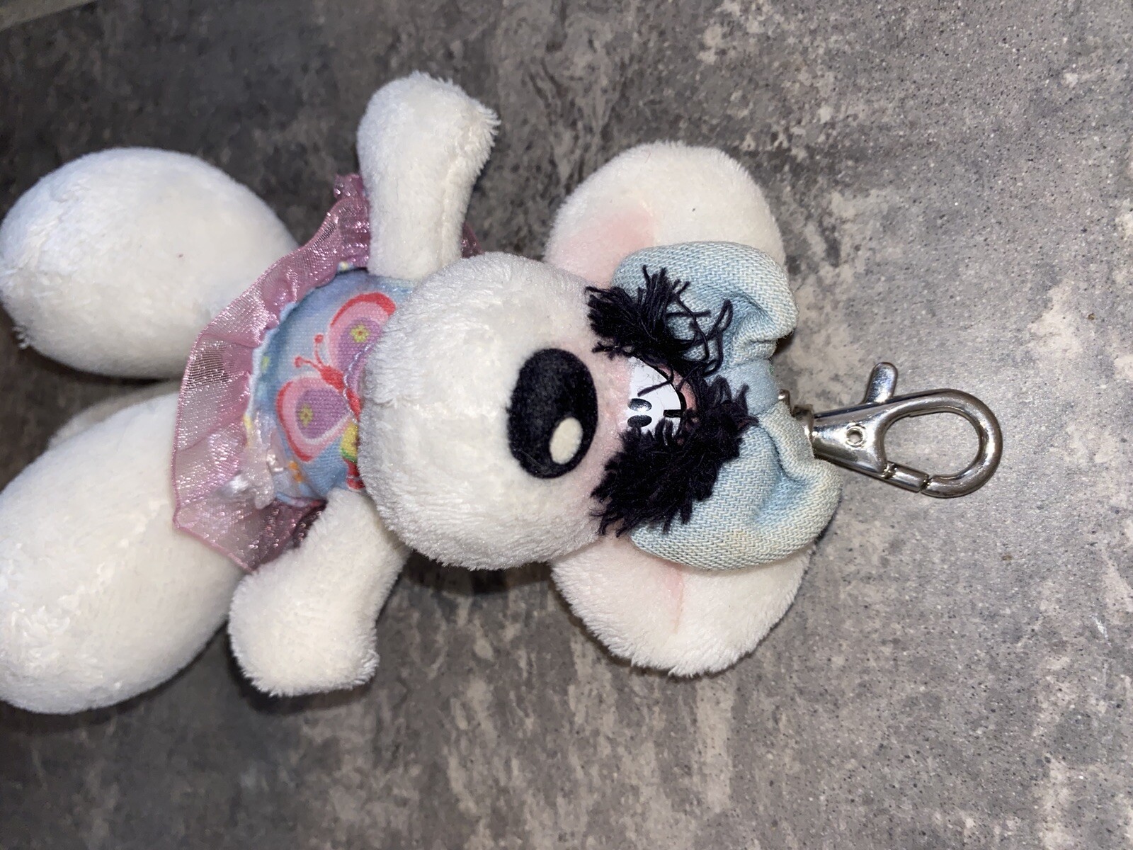 PIDDLINA MOUSE PLUSH KEYCHAIN GERMANY EUROPE DIDDLS TOY STUFFED ANIMAL ...