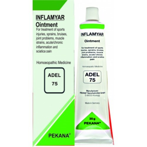 ADEL 75 Homoeopathic Inflamyar Ointment For Sports Injuries, 35gm | eBay