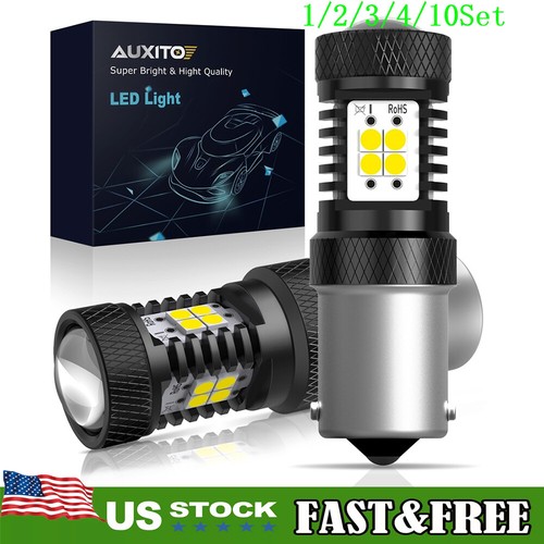 1156 LED Reverse 5008 Back Up Light Bulb 2800LM For Cadillac Chevy EE 1 ...