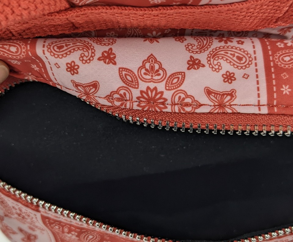 Madden Girl Mini Backpack Purse Terra Cotta Color with Paisley ...