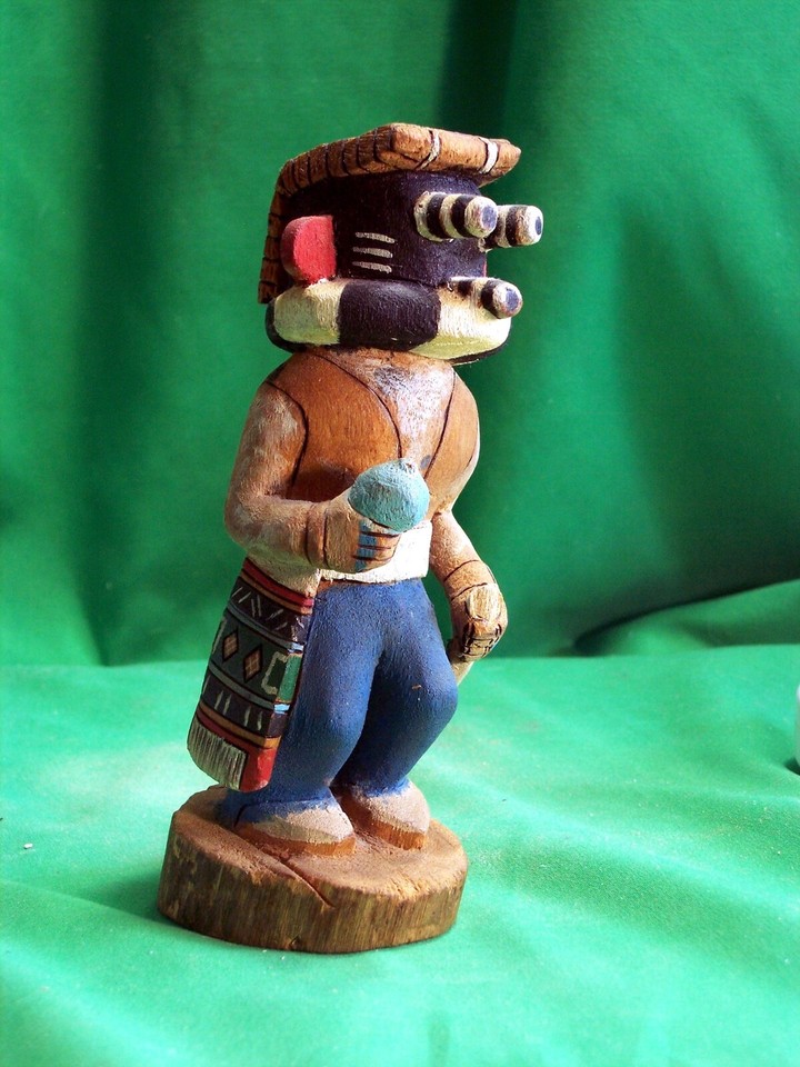 Hopi Kachina Doll - The Mocking Kachina by Ben Tawakiva - Delightful ...