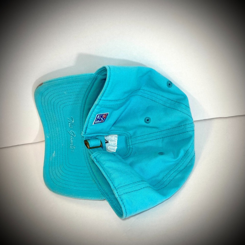 PUT IN BAY HAT bright coral blue relaxed dad cap ohio anchor nautical ...