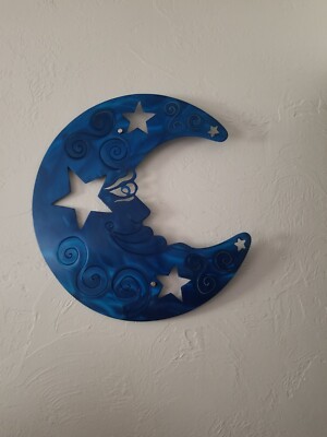 Wall decor Moon plasma cut Moon home Yard Art Decor moon and stars gift ...