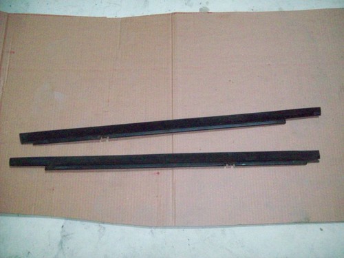 Pontiac Fiero Door window interoir fuzzy Molding set | eBay