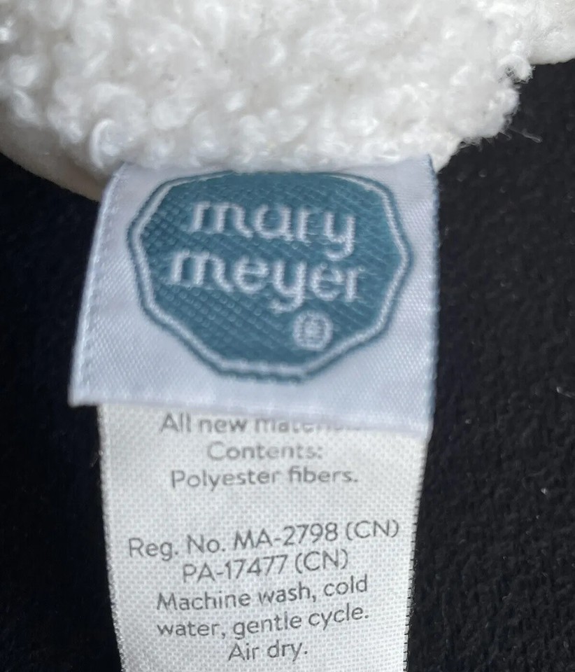 Mary Meyer Puffy Cloud Rattle Teether Plush Lovey Rainbow Soft Stuffed ...