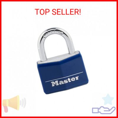 Master Lock 142DCM Covered Aluminum Keyed Padlock, 1-Pack, Blue | eBay
